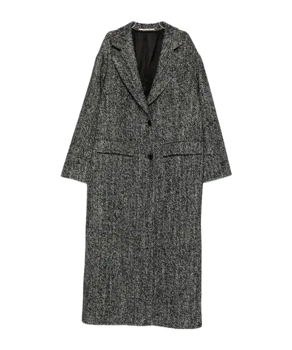 Tagliatore Single-breasted Coat - Black
