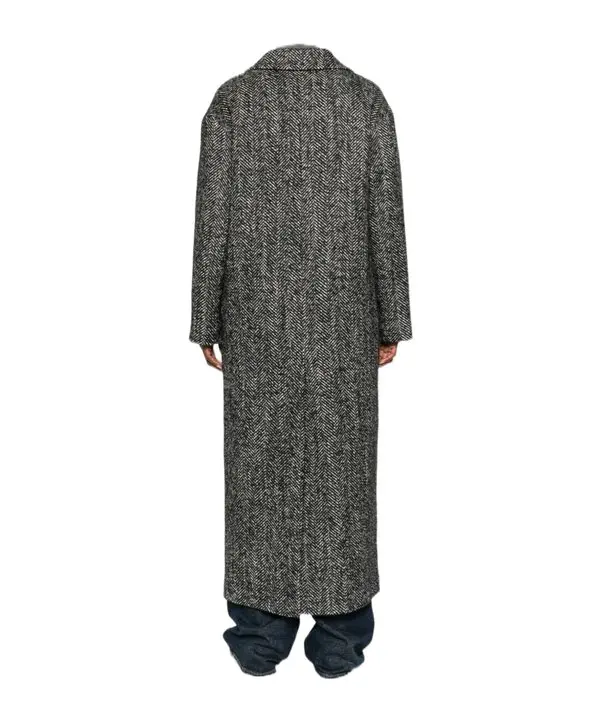 Tagliatore Single-breasted Coat - Black