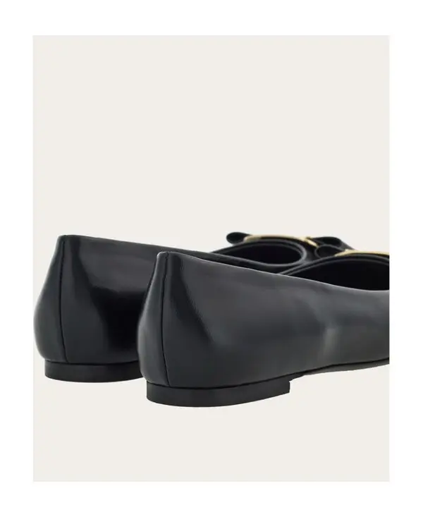 FERRAGAMO Vara Bow Ballet Flats - Black