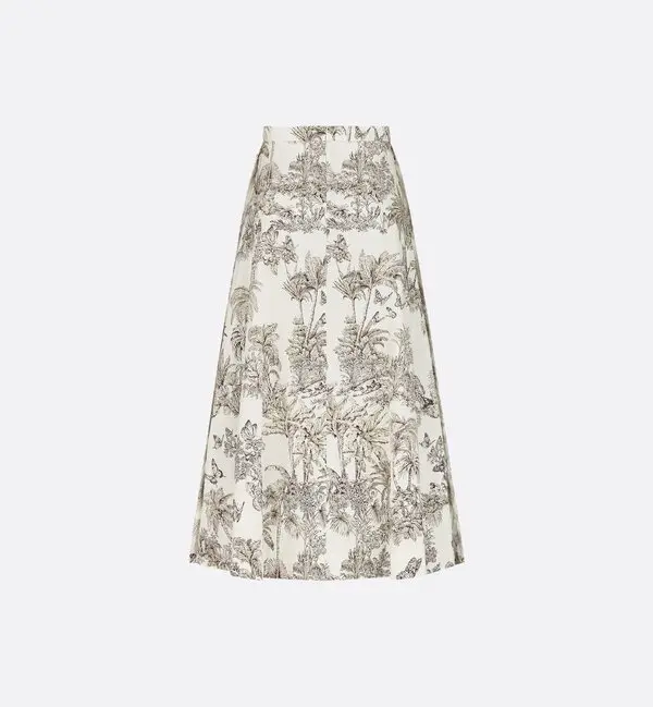 Dior Dioriviera Mid-length Flared Skirt