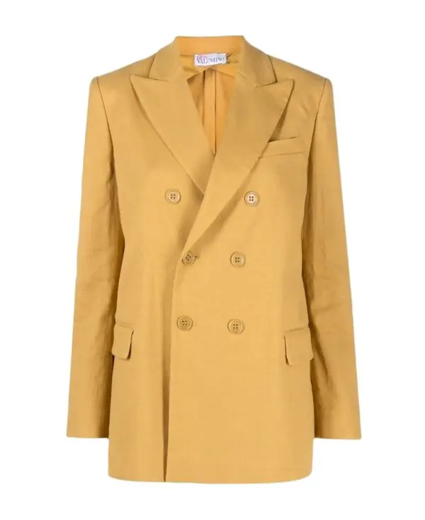 Red Valentino Double-breasted Suit Jacket