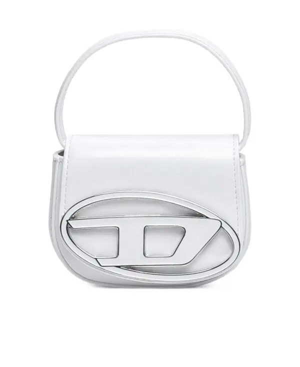 DIESEL® 1dr Logo Detailed Xs Shoulder Bag - White