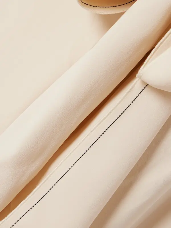 Victoria Beckham Sash Detail Maxi Dress