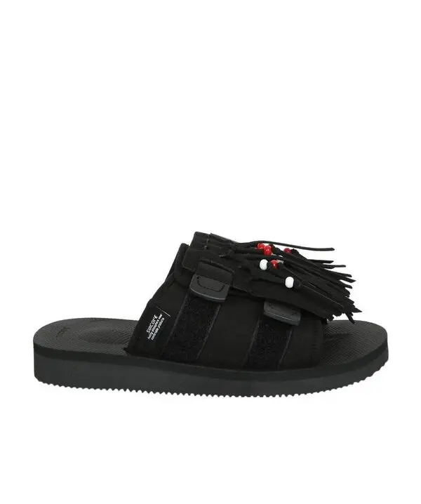 Suicoke Logo Tassel Detail Flip Flops