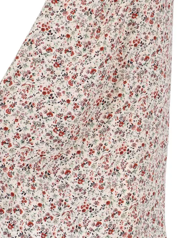Loro Piana Floral Printed Midi Skirt