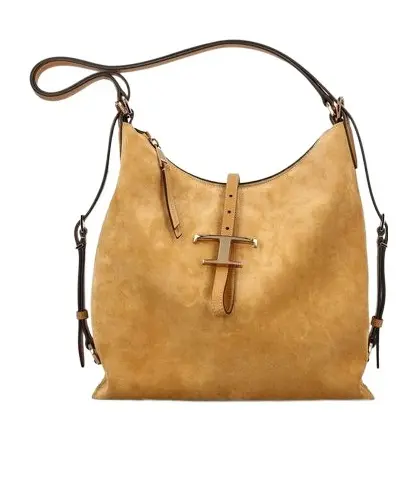 TOD'S Timeless Suede Shoulder Bag
