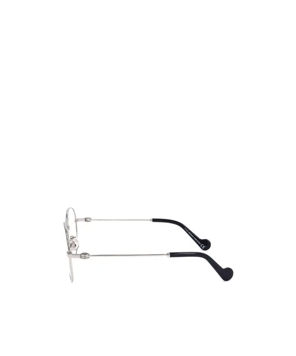 Moncler Pilot Frame Eyeglasses - White