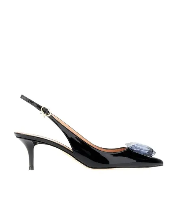 GIANVITO ROSSI Jaipur Slingback Pumps - Black