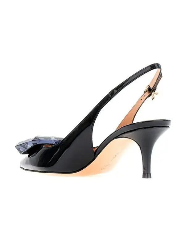 GIANVITO ROSSI Jaipur Slingback Pumps - Black