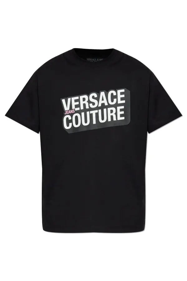 Versace Logo Print T-shirt