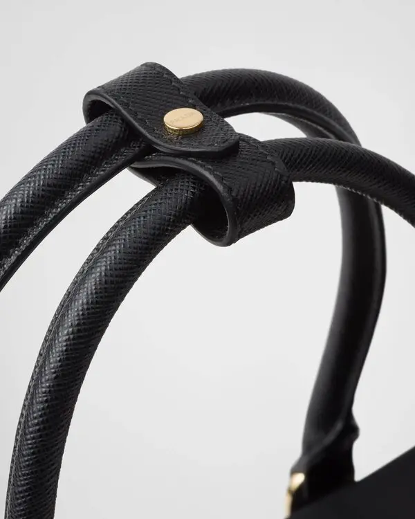 Prada Re-nylon Tote Bag With Enameled Metal Logo