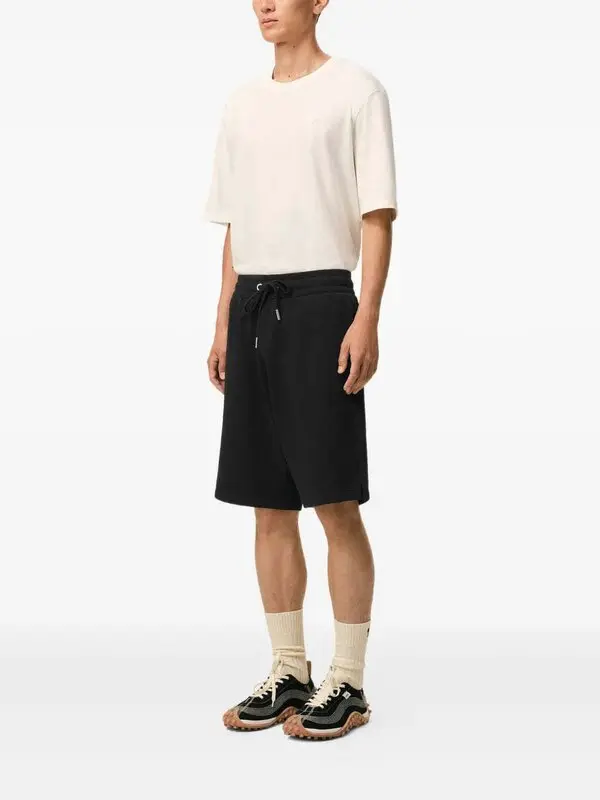 AMI Paris De Coeur Drawstring Shorts - Black