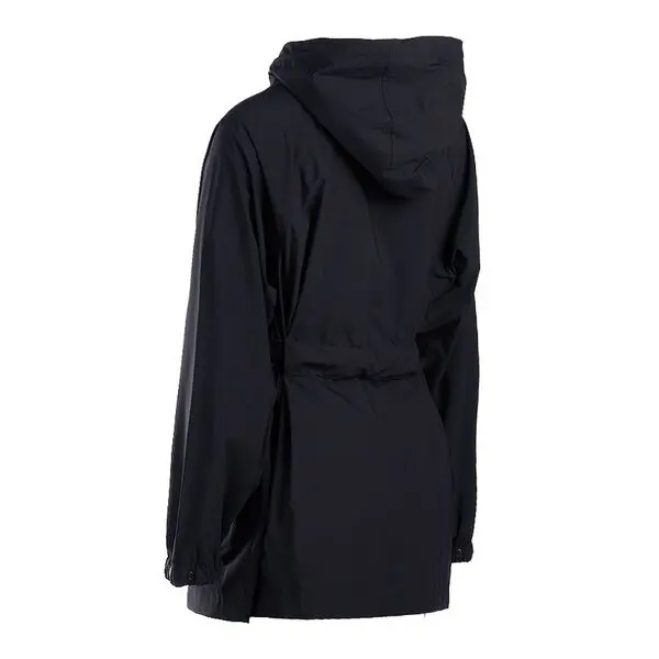 Burberry Embroidered Logo Belted Parka