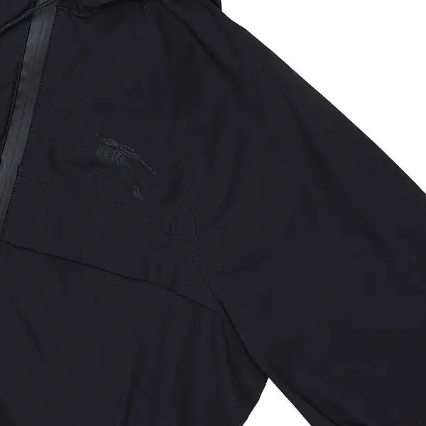Burberry Embroidered Logo Belted Parka