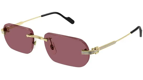 Cartier Rimless Square Sunglasses