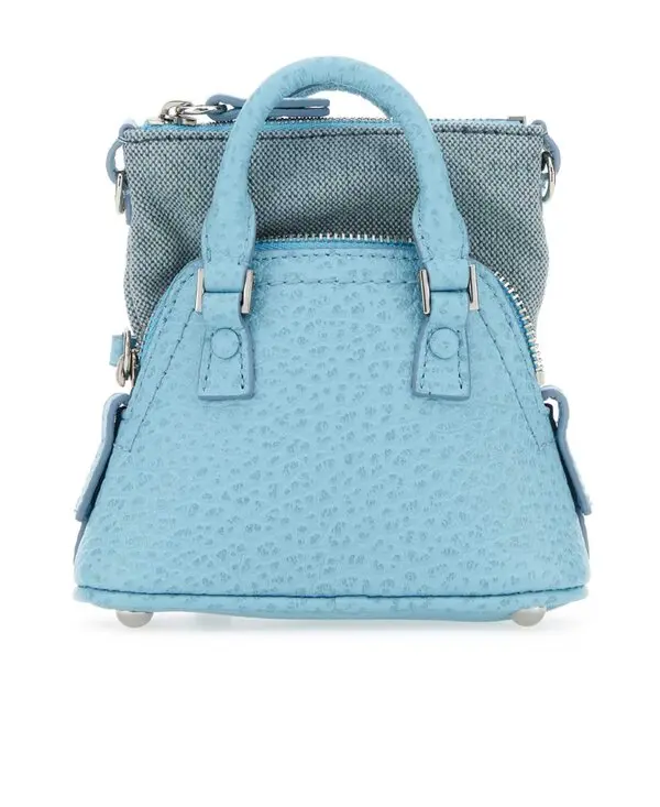 MAISON MARGIELA 5ac Classique Mini Tote Bag - Blue