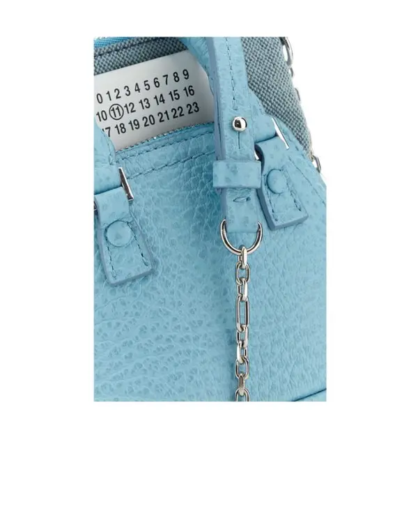 MAISON MARGIELA 5ac Classique Mini Tote Bag - Blue