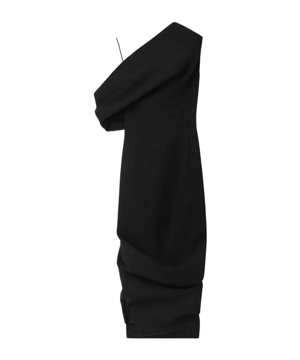 Jacquemus Draped One-shoulder Dress