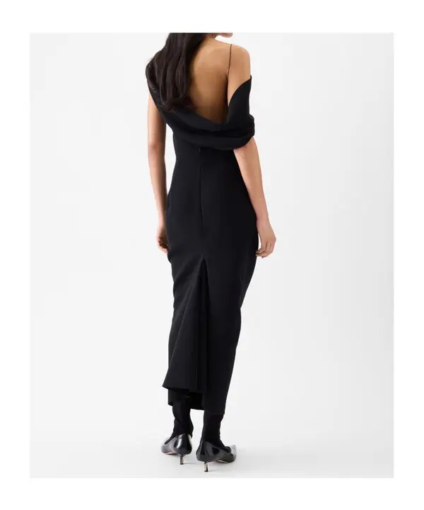 Jacquemus Draped One-shoulder Dress