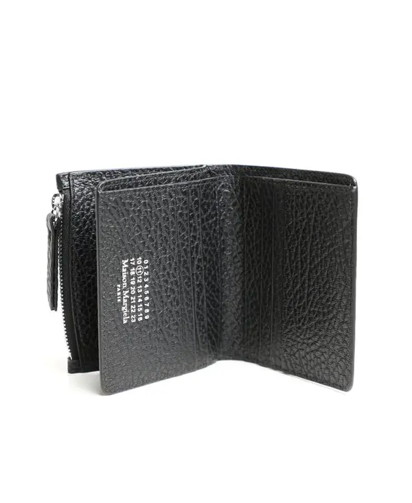 MAISON MARGIELA Logo Detailed Zipped Wallet