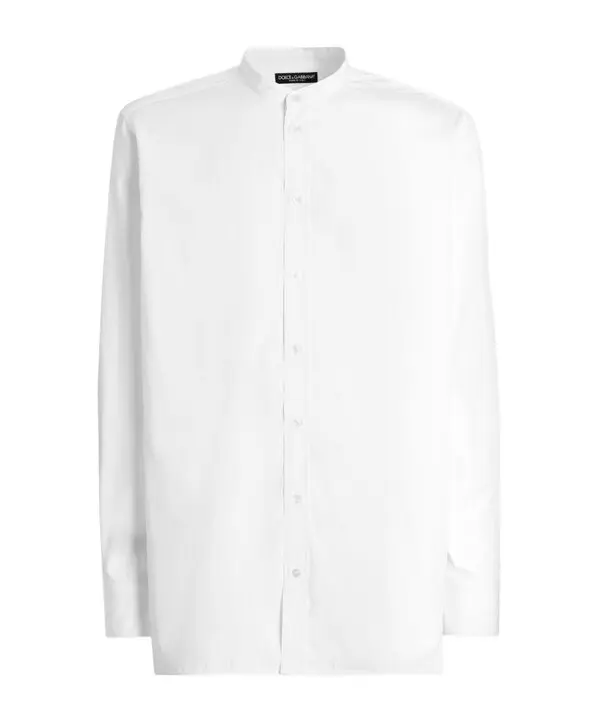 Dolce & Gabbana Dolce Gabbana Mandarin Collar Long Sleeved Shirt