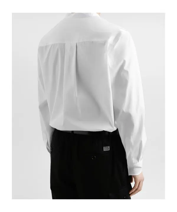 Dolce & Gabbana Dolce Gabbana Mandarin Collar Long Sleeved Shirt