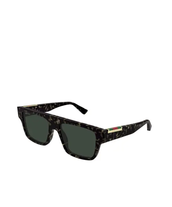 Gucci Rectangular Sunglasses - Black