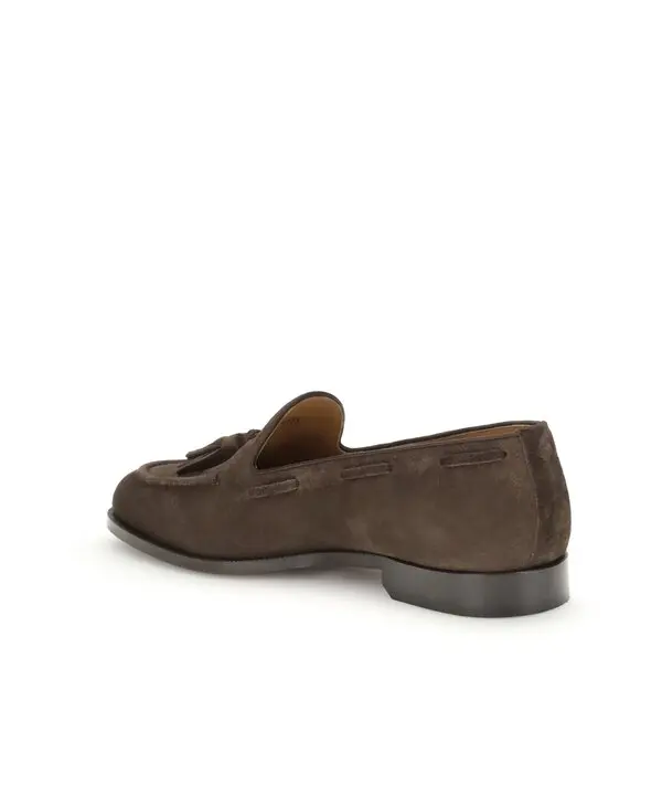 Loro Piana Serge Walk Loafers With Tassel Detailing