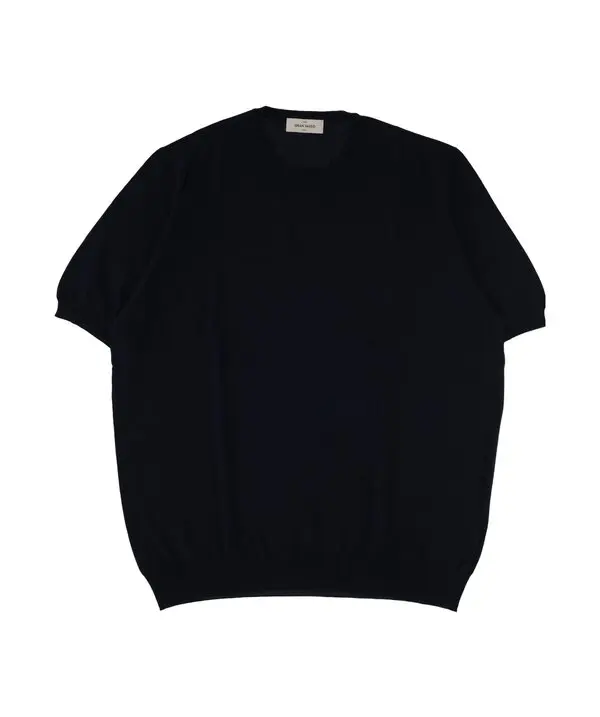 GRAN SASSO Short Sleeved Knitted Jumper - Black