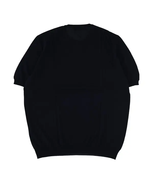 GRAN SASSO Short Sleeved Knitted Jumper - Black