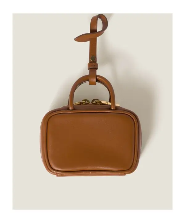 Miu Miu Logo-embossed Trick Keychain