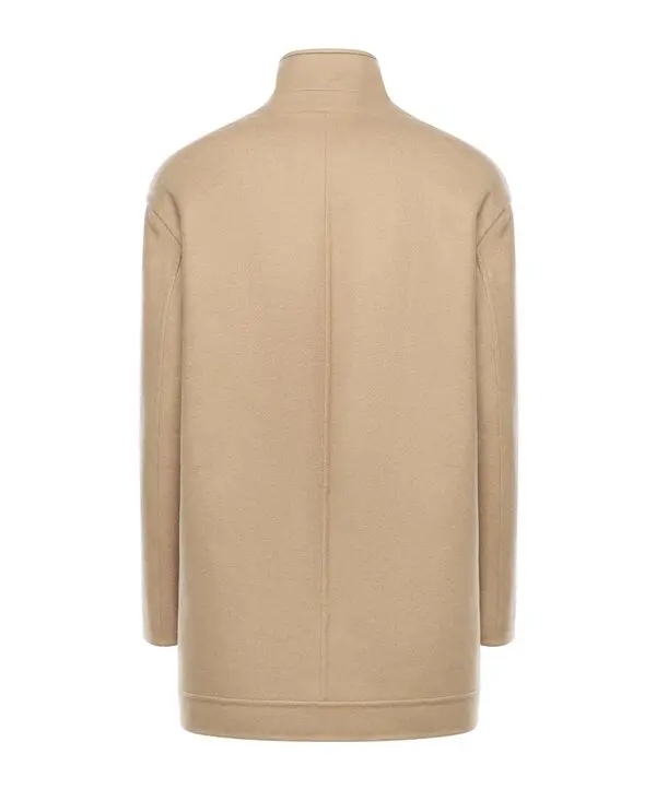 Loro Piana Long Sleeved High Collar Coat