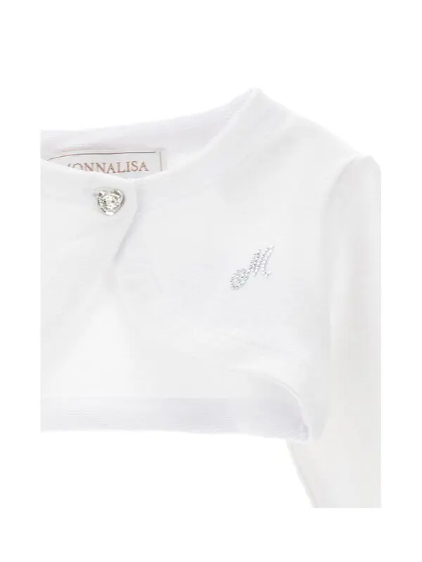 Monnalisa Embellished Bolero Top