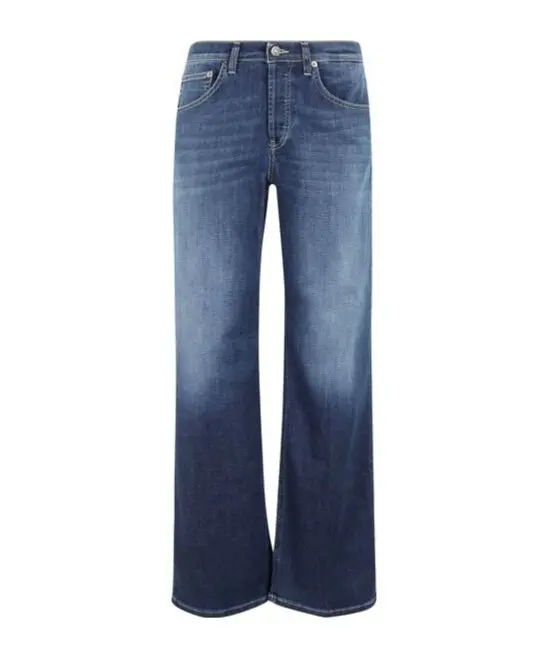 DONDUP Jacklyn Wide-leg Jeans - Blu