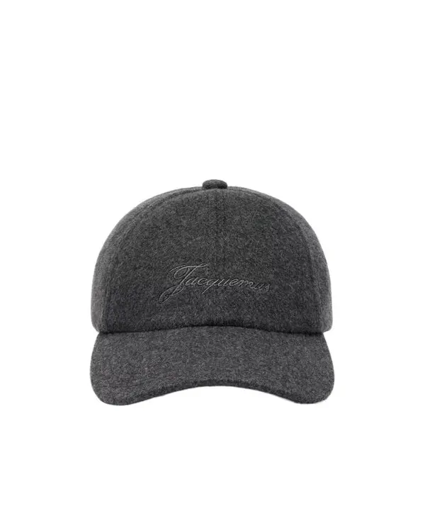 Jacquemus Cachemiro Baseball Cap - Dark Gray