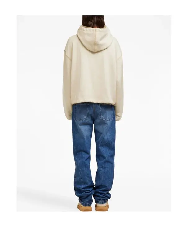 Ami De Coeur Tulle Hoodie With Embellished Logo