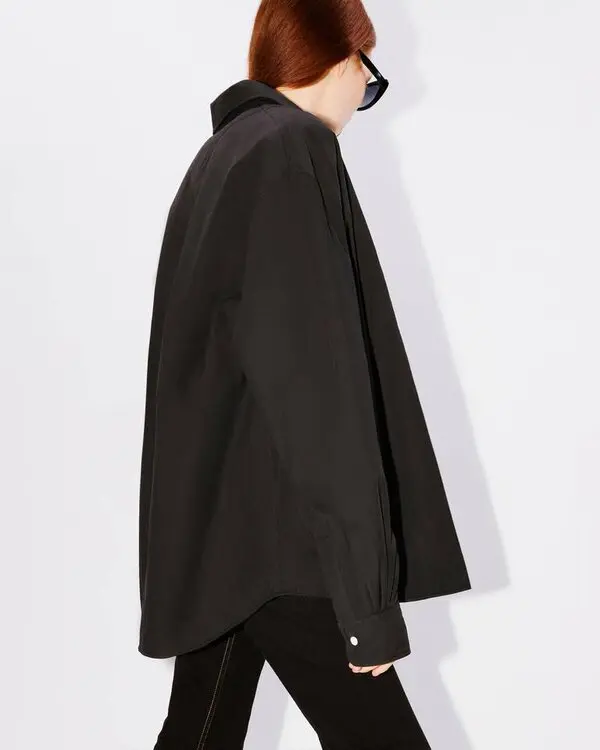 Kenzo Logo Patch Buttoned Padded Shirt
