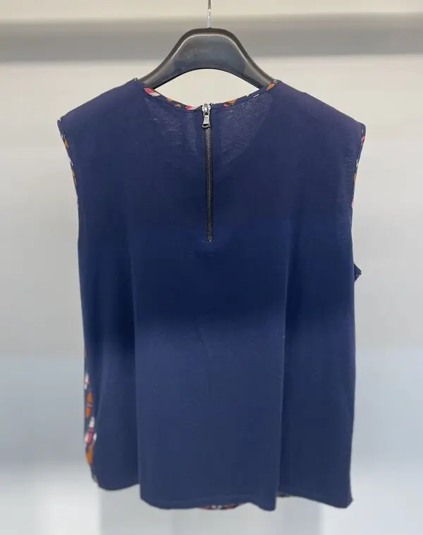Sportmax Sleeveless Round Neck T-shirt
