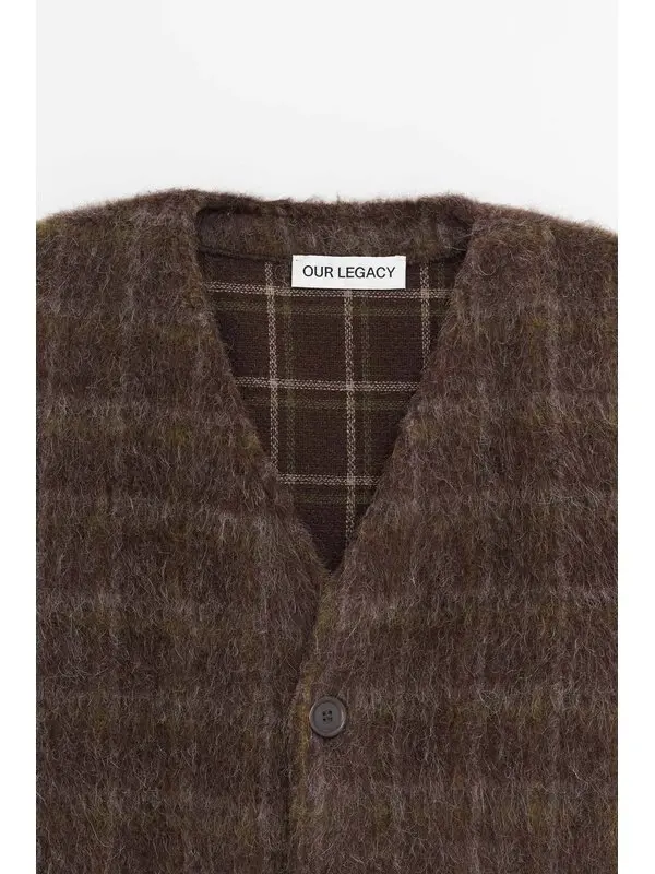 Our Legacy Dorf Check Cardigan