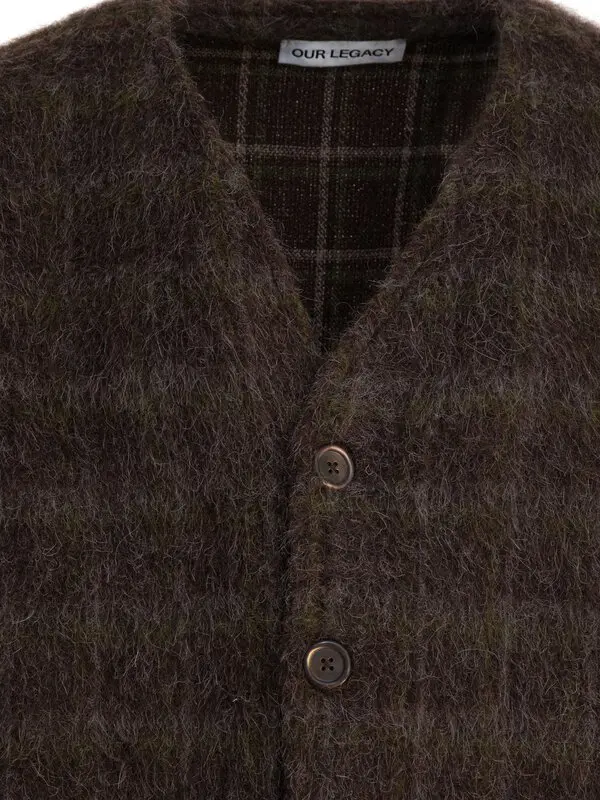 Our Legacy Dorf Check Cardigan