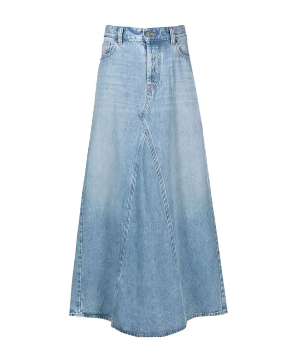 DIESEL® De Pago Denim Maxi Skirt