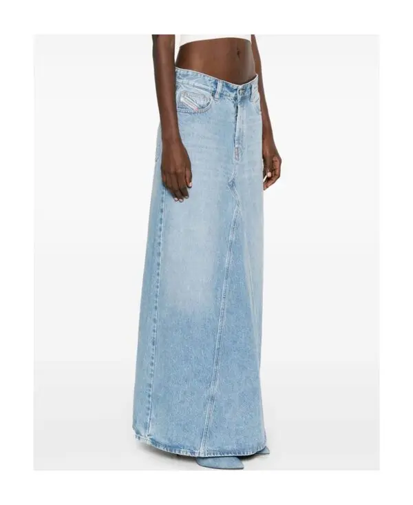 DIESEL® De Pago Denim Maxi Skirt