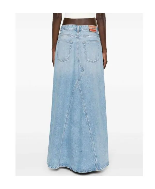 DIESEL® De Pago Denim Maxi Skirt