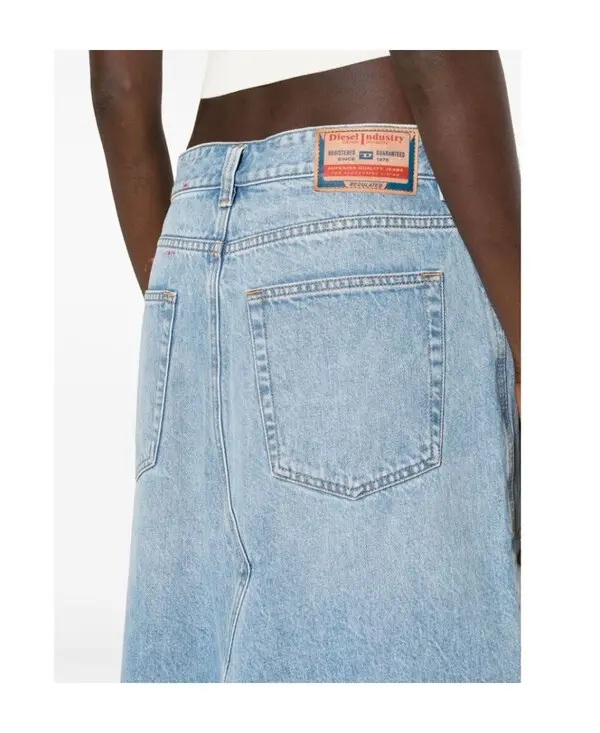 DIESEL® De Pago Denim Maxi Skirt