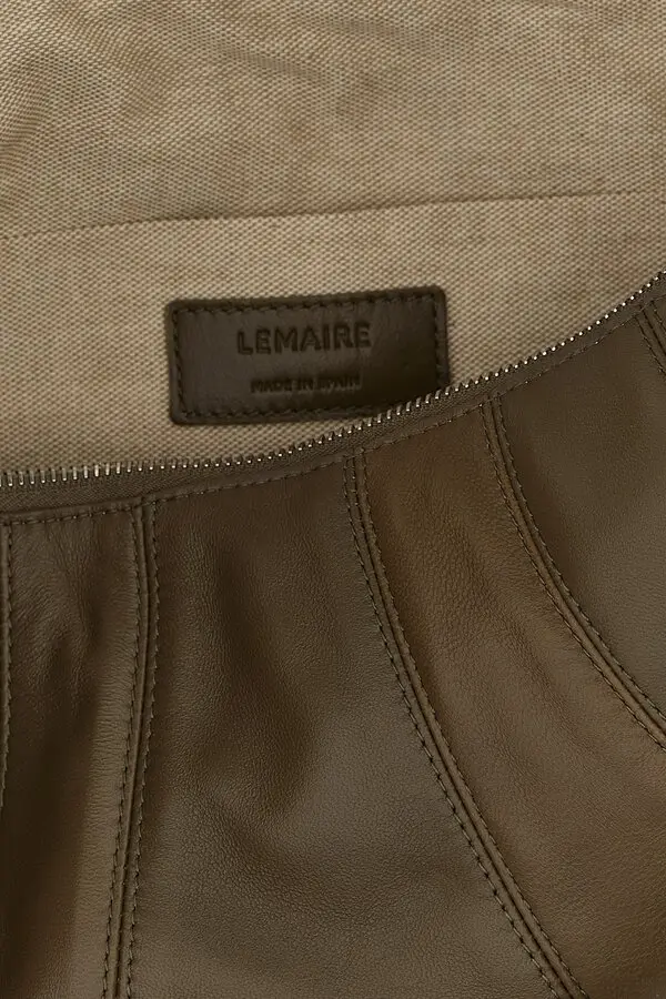 LEMAIRE Fortune Croissant Shoulder Bag - Brown