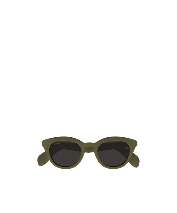 Gucci Oval Frame Sunglasses - Green