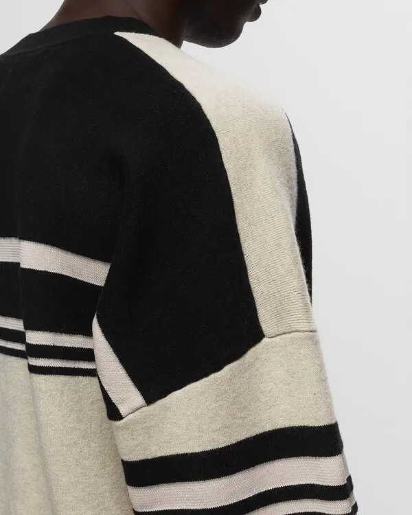 Isabel Marant Étoile Logo Intarsia Knit Crewneck Jumper