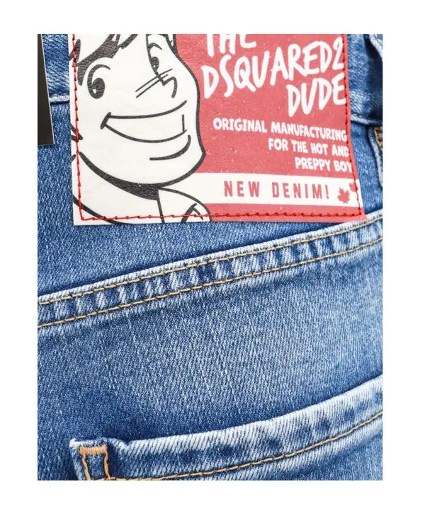 Dsquared2 Medium Preppy Wash Cool Guy Jeans - Blue