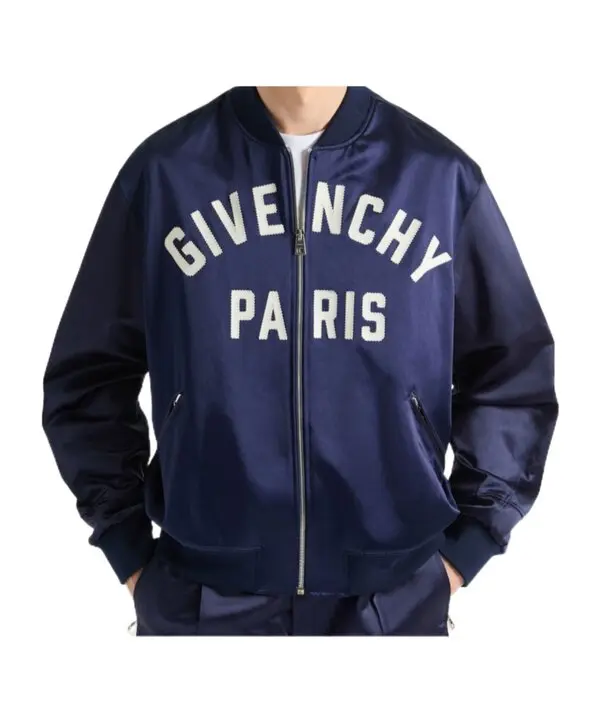 Givenchy Paris Couture Seam Bomber Jacket