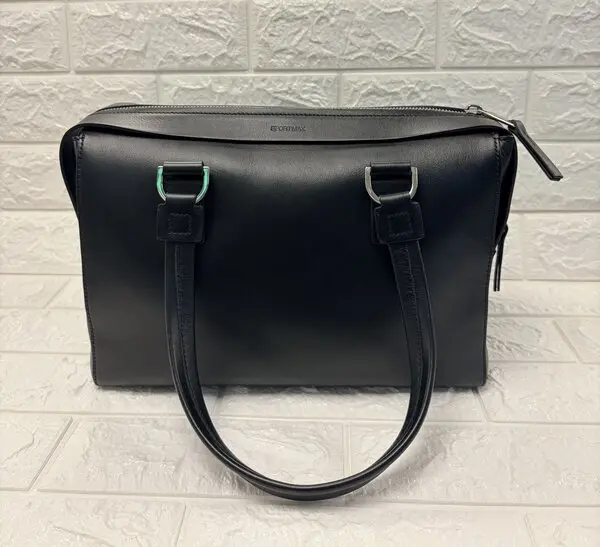 Sportmax Zippered Shoulder Bag - Black